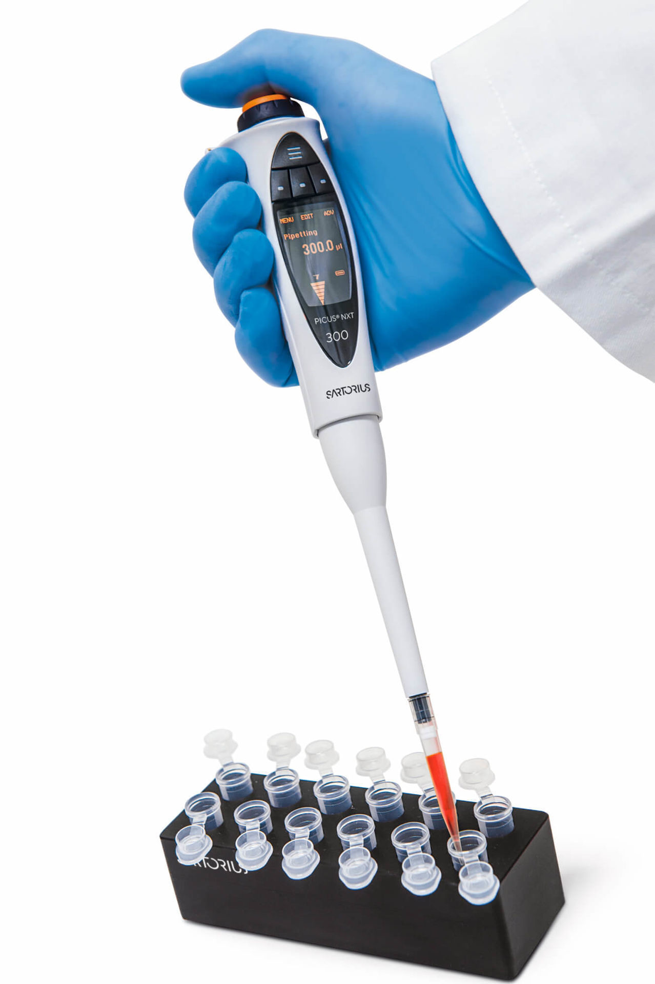 Pipeta electrónica Sartorius Picus Nxt 1 canal, volumen variable (a ...