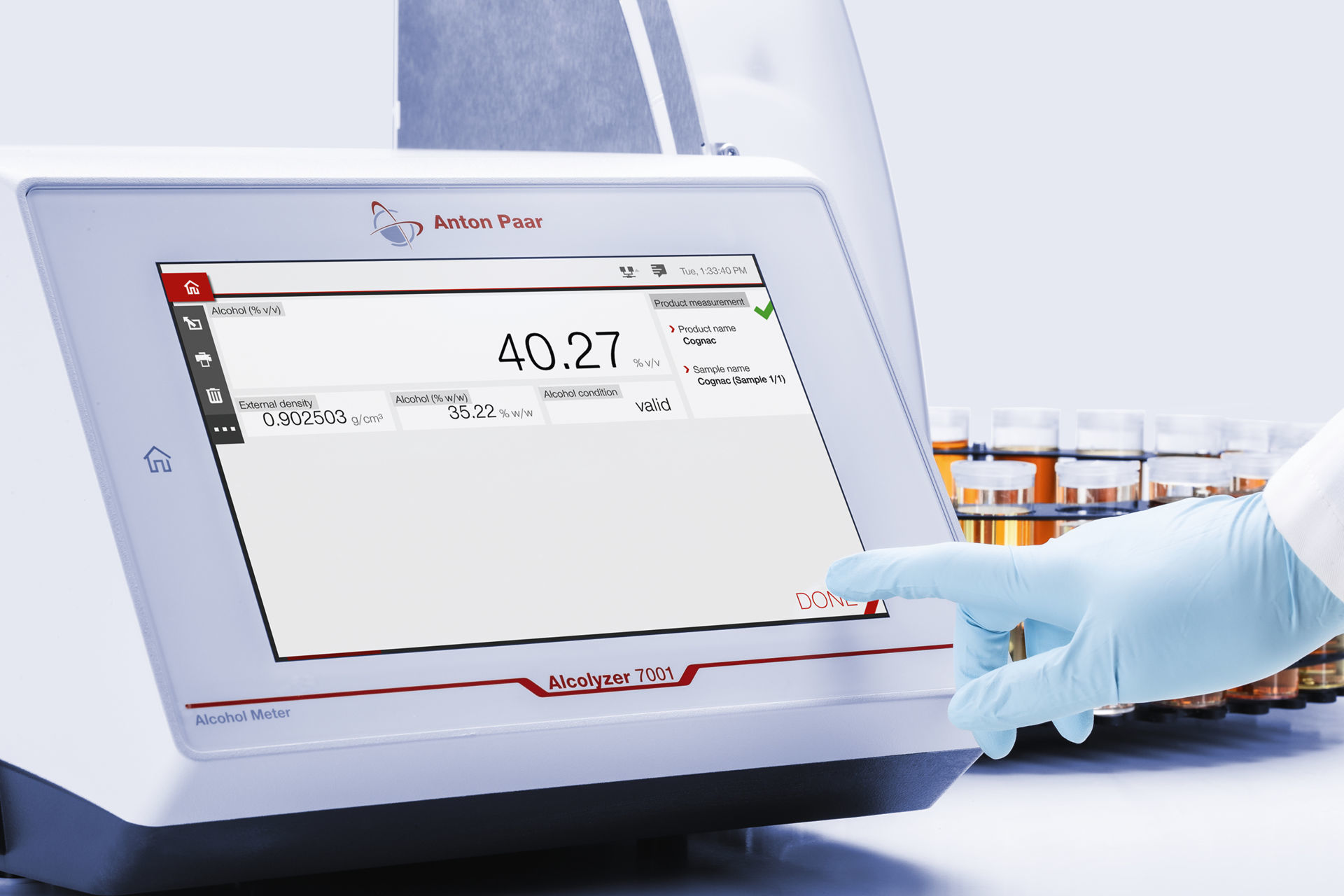 Alcoholímetro: Alcolyzer Serie M Anton Paar | OneLab